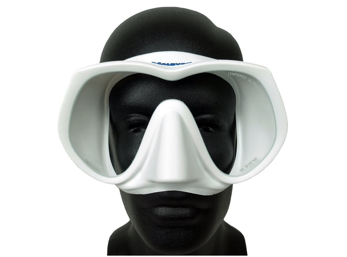 Halcyon Hview Mask - White – Silent Bubbles